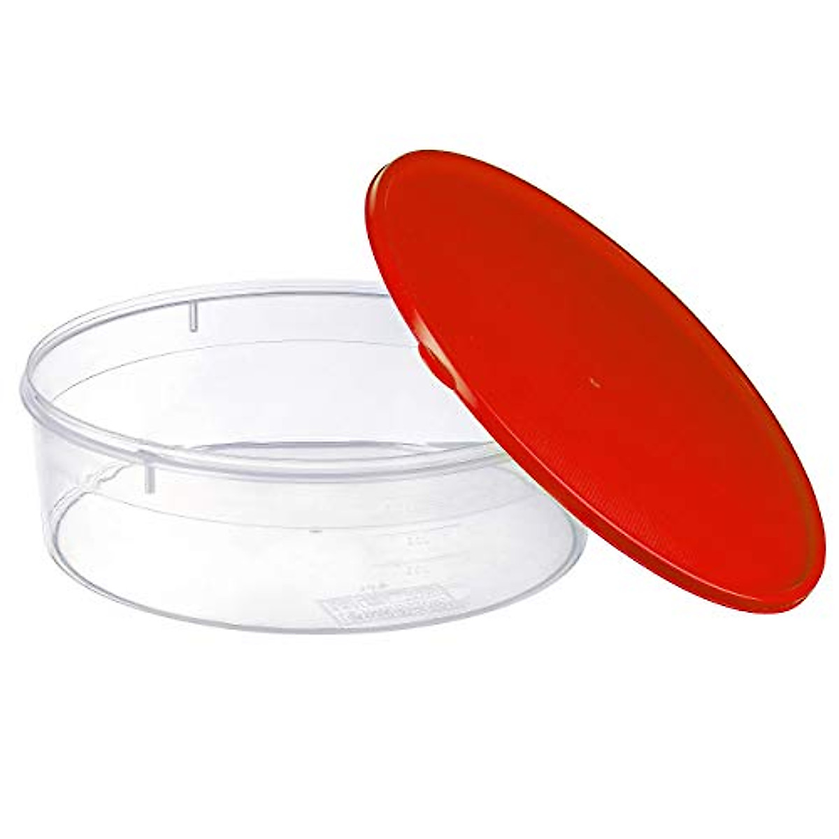 2 Pack - Zilpoo Plastic Round Food Storage Containers with Lid, 10.5" Covered Pie Keeper, Christmas Cookie, Cupcake Carrier, Cheesecake Holder