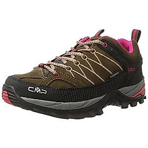 CMP Women's Low Rise Hiking Boots, Brown Wood Magenta, 8.5