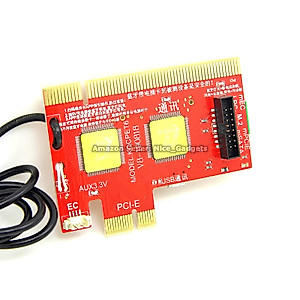 Lingvetron New V8 PCIe USB Post Test Card Motherboard Diagnostic Tester Kit Unique USB Diagnosis for PC Laptop Server All in One Mini PC Mac Android Phone Tablet Computer Analyzer Multi Ports Support