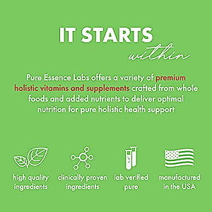 Pure Essence Labs Ionic Fizz Magnesium Plus, Anti-Stress Supplement Drink Powder, Gluten Free and Non-GMO Magnesium Powder (Raspberry Lemonade, 6.03 Ounce (Pack of 1))