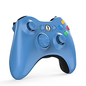 Wireless Controller for Xbox 360, Astarry 2.4GHZ Game Controller Gamepad Joystick for Xbox & Slim 360 PC Windows 7, 8, 10(Blue)