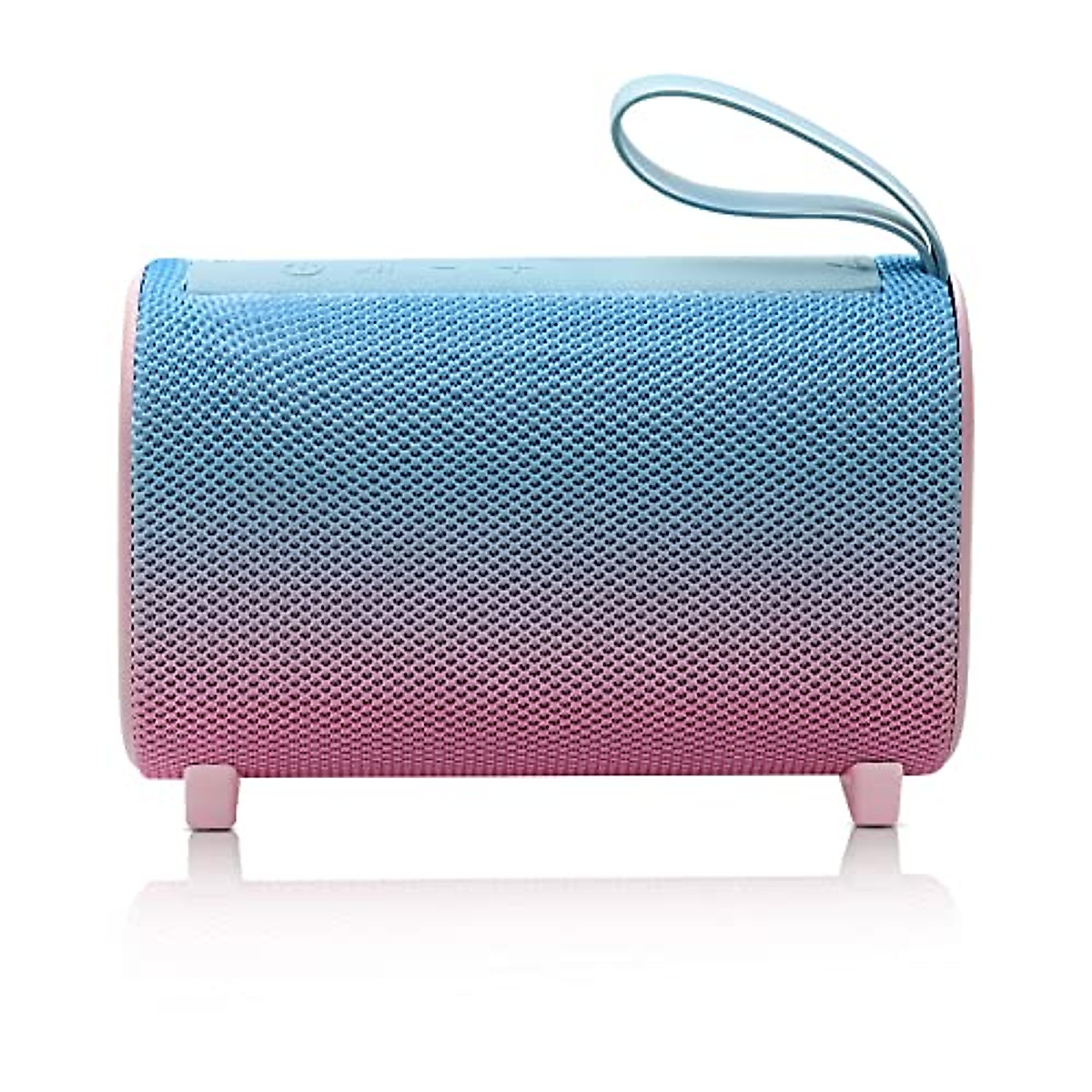 Portable Bluetooth Speaker, IPX5 Waterproof Wireless Speaker, Outdoor Speakers, Dual Pairing, Stereo Sound, Active Extra Bass, 49FT Bluetooth Range, 360Mins Playtime for Home,Party,Gifts(Blue&Pink)
