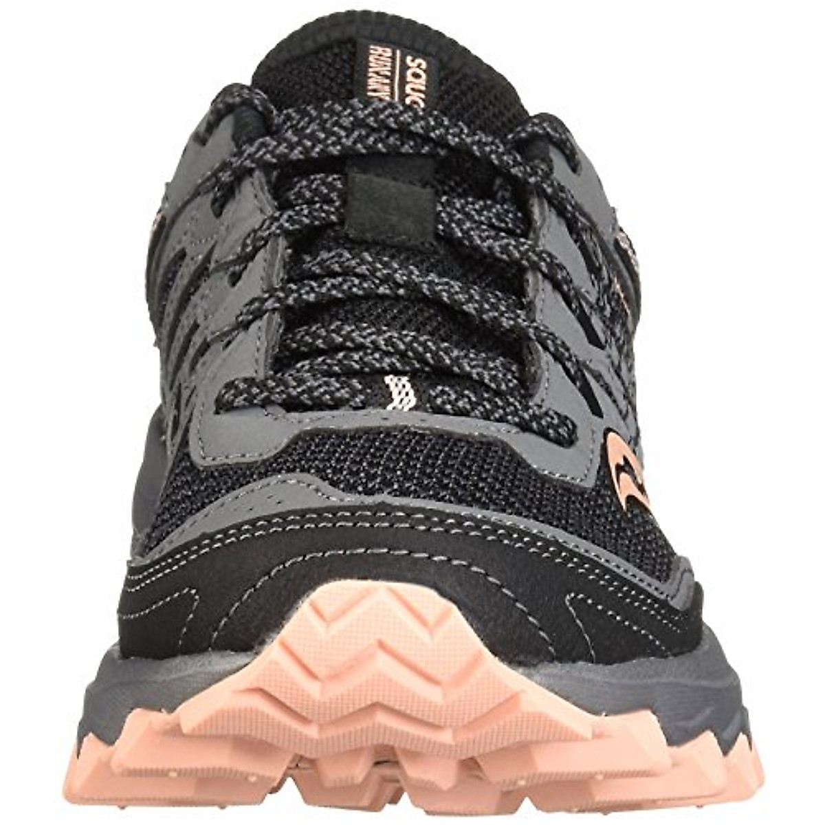 Saucony Women's Grid Excursion TR12 Sneaker, Grey/Peach, 8 Wide