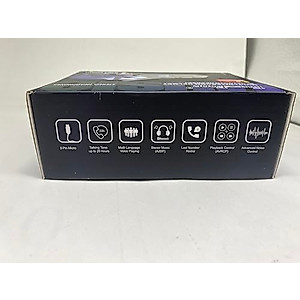 EuroFone S6 Motorcycle Helmet Bluetooth Intercom Headset, Intercomunicador para Casco De Moto, 2 Riders 1200m 6 Riders 6km, 2 People Real-time Talk, CVC Noise Reduction, IP65 Waterproof（1Pack）