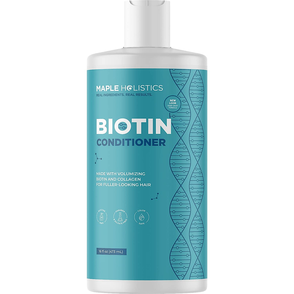 Volumizing Biotin Shampoo and Conditioner Set - Sulfate Free Shampoo and Conditioner for Dry Damaged Hair and Scalp Care - Volumizing Shampoo for Thinning Hair with Jojoba and Argan Oil for Hair Care