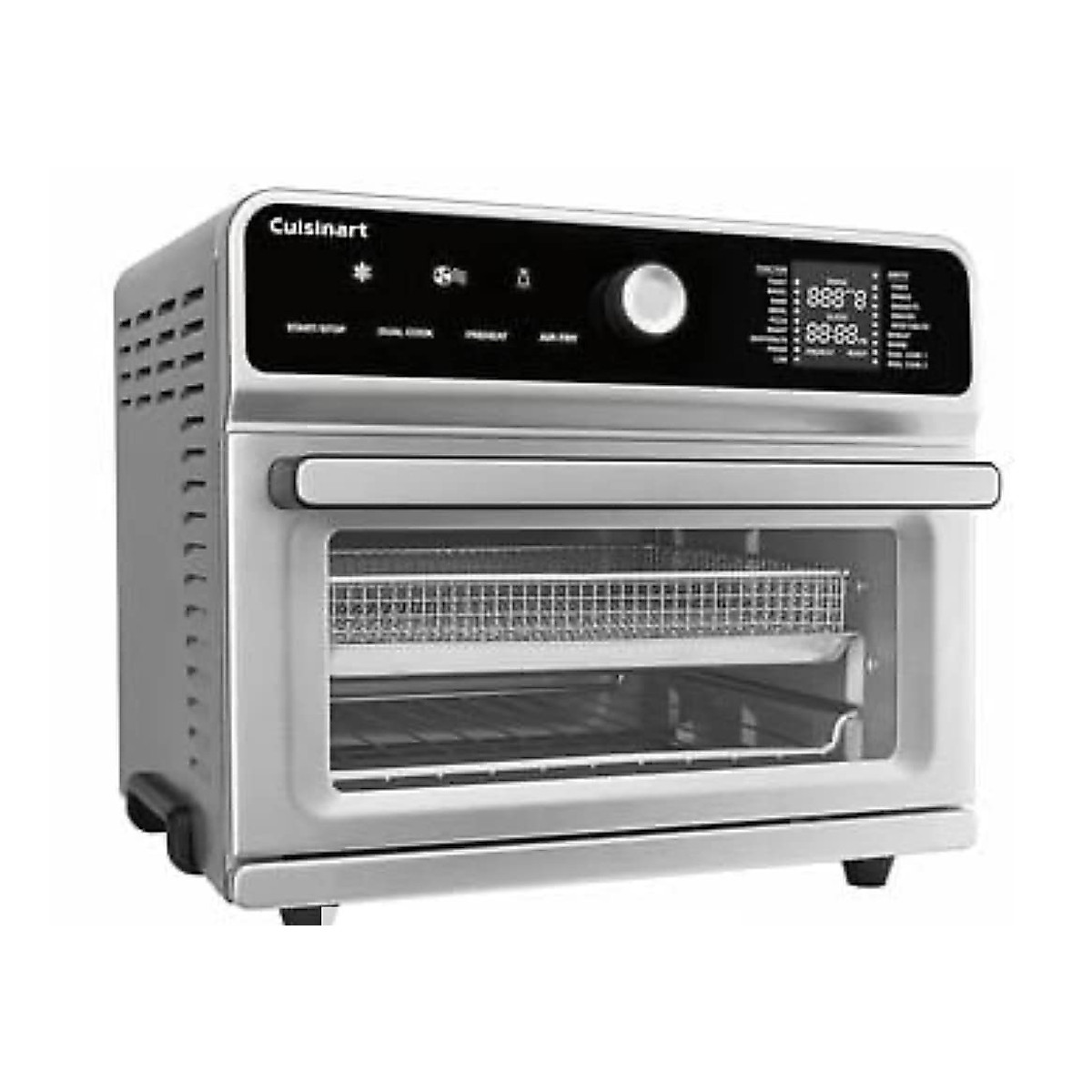 Cuisinart Digital Airfryer Toaster Oven.0.6 cu.ft. (17L). CTOA-130PC3 silver