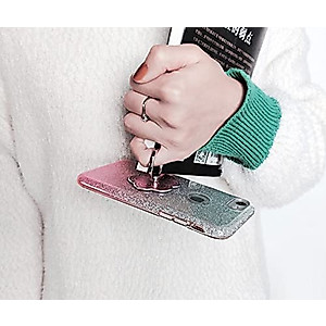 Cell Phone Ring Holder Flower,Fwaytech 360 Rotate Metal Finger Ring Socket Grip Kickstand for Smartphones,4Pack (Flower4)