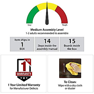 Flipper Farmington Aquarium Stand, Ivory Oak