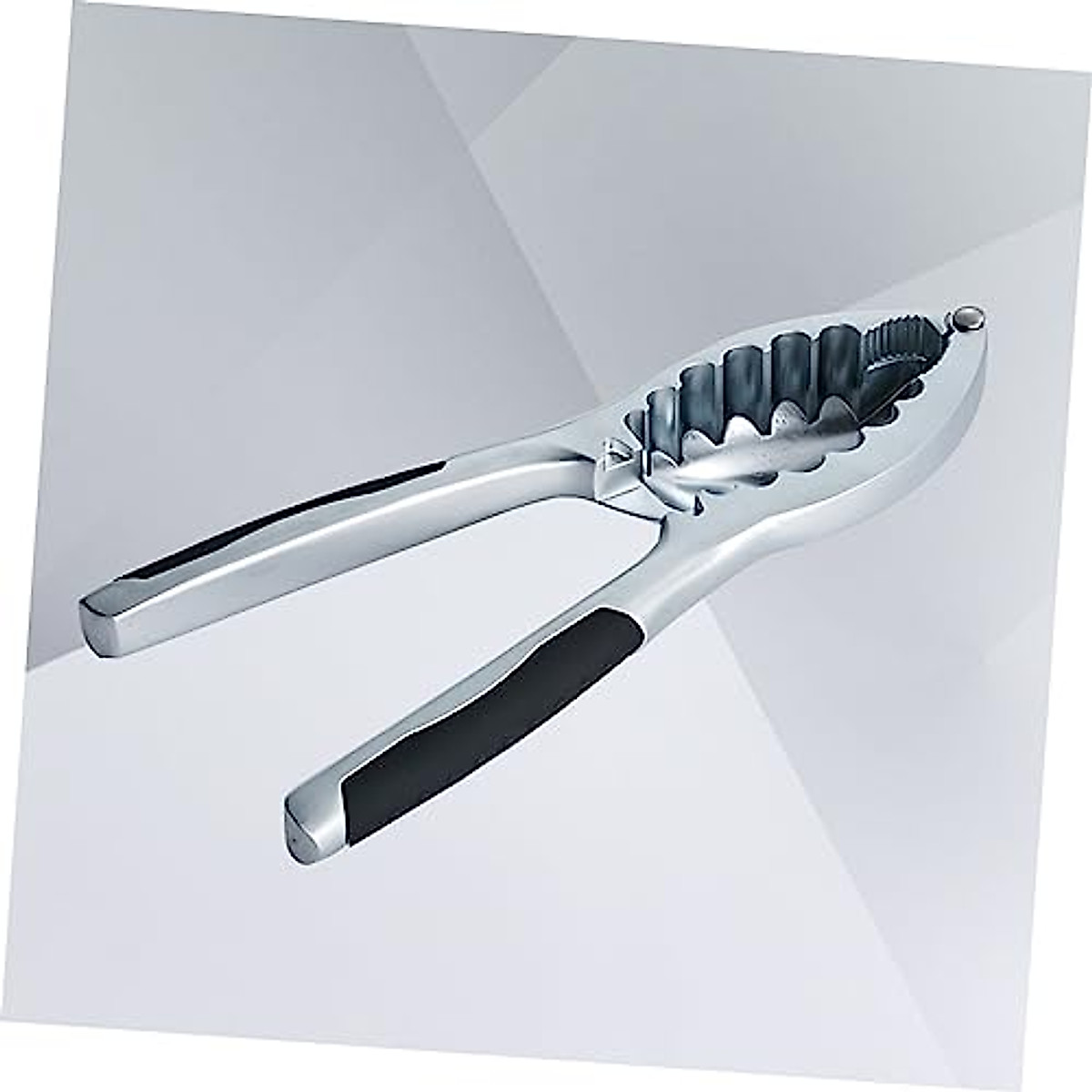 Housoutil Seafood Tools Nut Crackers for All Nuts Pecan Nut Opener Tool Walnut Clip Crab Lobster Nutcracker Biscuit To Open Silver Pistachio Pecan Opening Tool