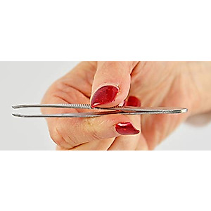 HOME-X Manicure Set, Grooming Kit, Travel Nail Care Tools - 4 Pieces in Purple Case, Fingernail and Toenail Clippers – 4” L x 2.5” W