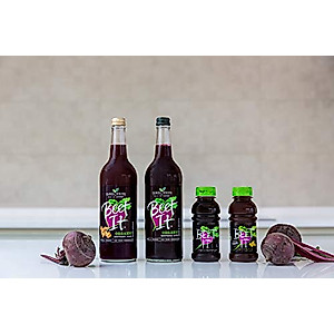 BEET IT Organic Beet Juice, 8.5oz (12 Pack) | Non GMO, 100% Natural Organic juice- Gluten Free, No Added Sugar, Not from Concentrate | Nutrient Packed Vegetable Juice