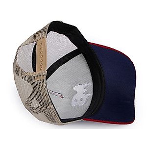 Unisex Mesh Baseball Caps - Breathable Trucker Hat with Adjustable Snapback