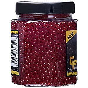 Game Face ASP512 Premier .12-Gram 6mm Red Airsoft BBs (5000-Count)