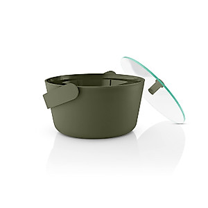 EVA SOLO | Rice steamer Green tool | Cook rice, quinoa etc. easily in the microwave | Danish Design & Functionality | Green