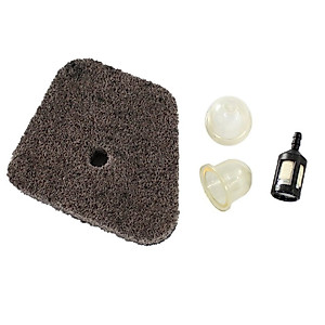 HURI Air Filter Fuel Filter Primer Bulb for Stihl FS90 FS90R FS100RX FS110R FS130R HL90 HL100 KM100 KM130