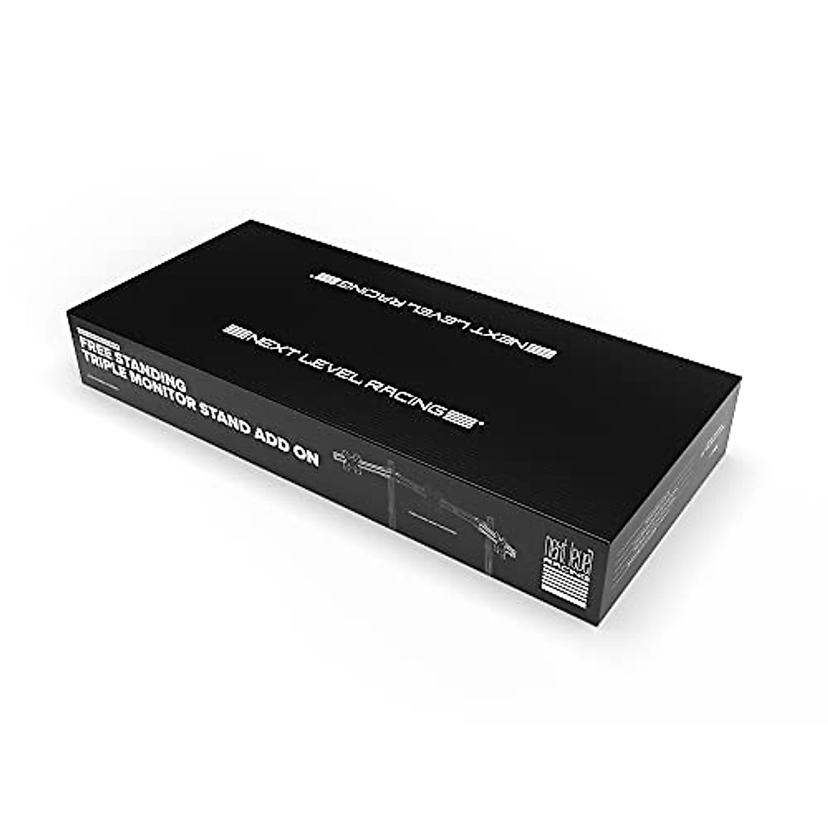 Next Level Racing Elite Freestanding Triple Monitor Stand Add-On Carbon Grey (NLR-E006) - PC