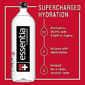 Essentia Water Alkaline LLC Essentia Water, 1.5-Liter Bottles, 12 Pack