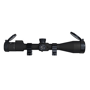 Monstrum G3 5-25x50 First Focal Plane FFP Rifle Scope with Illuminated MOA Reticle and Parallax Adjustment | Black