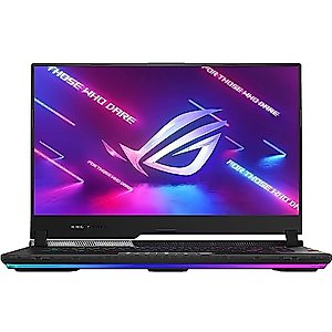 ASUS ROG Strix Scar 15 15.6” QHD 240Hz Gaming Laptop, Intel Core i9 12900H, 16GB DDR5, 1TB SSD, NVIDIA GeForce RTX 3070 Ti, Per-Key RGB Keyboard, Wi-Fi 6E, Bluetooth, Black, Win 11, 32GB USB Card