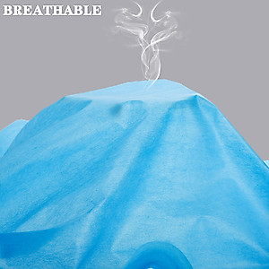 DEAYOU 40 PCS Spa Bed Sheets, Non Woven Fabric Bed Cover for Tattoo, Hotel, Esthetician, 31" x 70", Oil-Proof, Blue