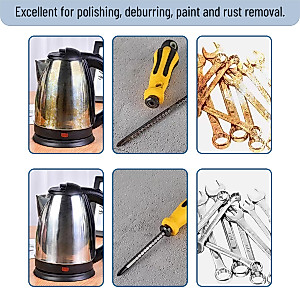 Bates- Quick Change Sanding Discs, 47 pcs, 2-Inch, 1/4” Holder, Grinding Disc, 2 Inch Sanding Discs, Abrasive Wheels & Discs, Sanding Discs 2 Inch, Sanding Pads, Grinder Disc, Sanding Disc for Drill