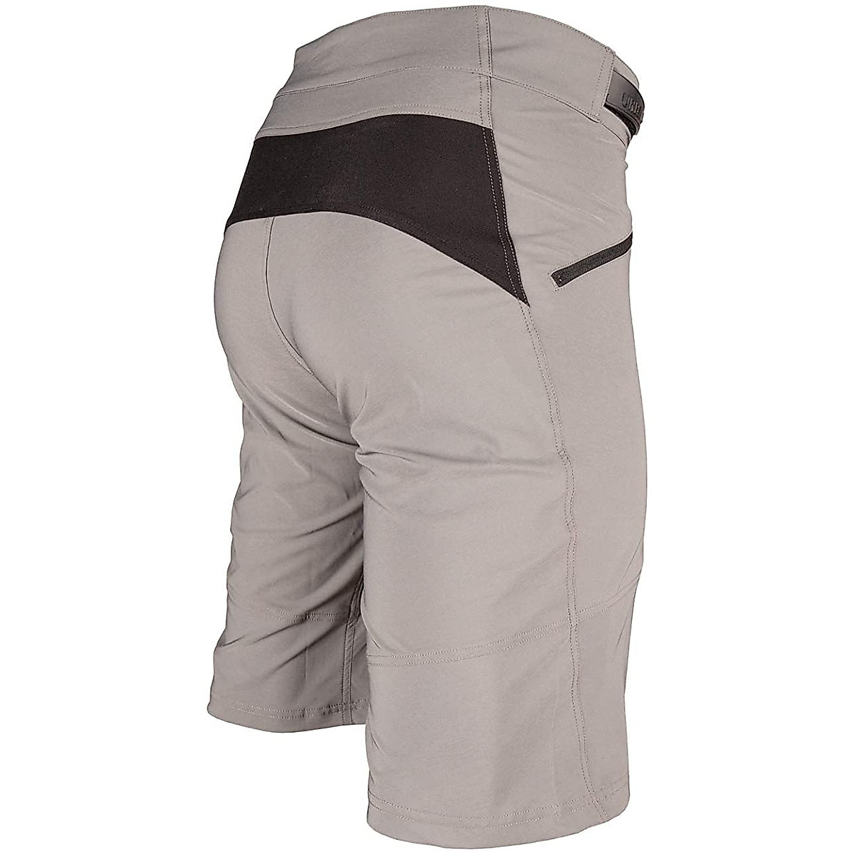 Urban Cycling Apparel Men's MTB Mountain Bike Shorts with Pad (Large, Grey)
