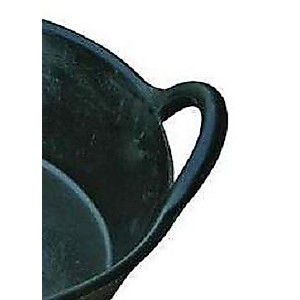 Dover Saddlery Double-Tuf Rubber Pan with Handles, 17-1/2" x 13-3/4" x 5"