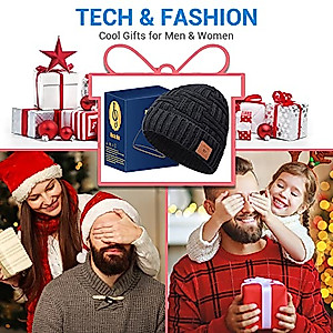 Bluetooth Beanie Hat Men And Women Stocking Stuffers for Husband Teen Boy HIM