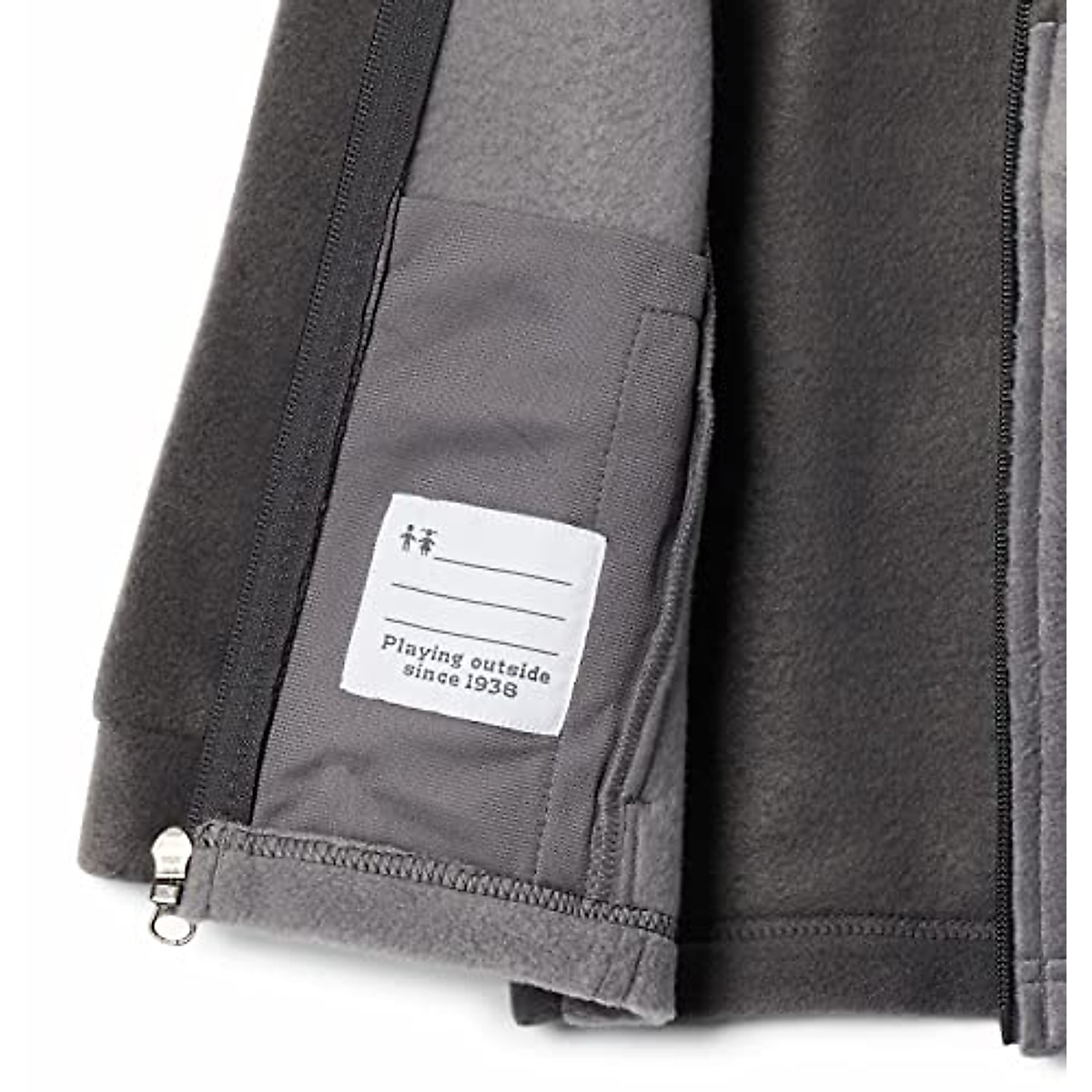 Columbia Kid's Steens Mt II Fleece Jacket, Soft Fleece with Classic Fit Outerwear, City Grey/Shark, 18/24