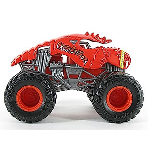 Monster Jam 2023 Official 1:64 Scale Diecast Truck 2-Pack Series 25 Octon8er vs Crushstation