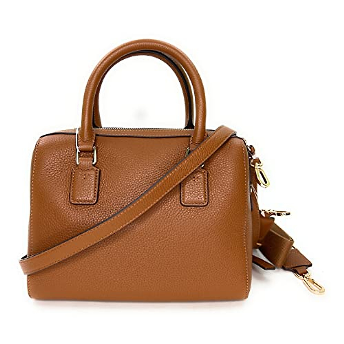 Tory Burch Thea Web Small Satchel Crossbody Bag (Moose)