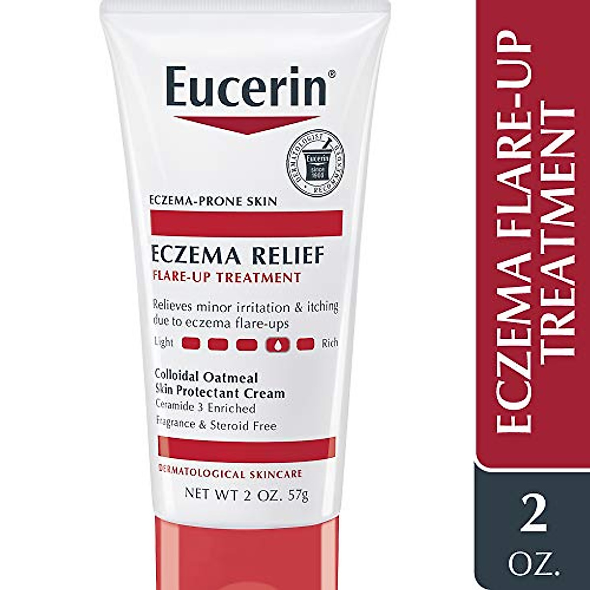 Eucerin Eczema Relief Flare-up Treatment - Provides Immediate Relief for Eczema-Prone Skin - 2 oz. Tube