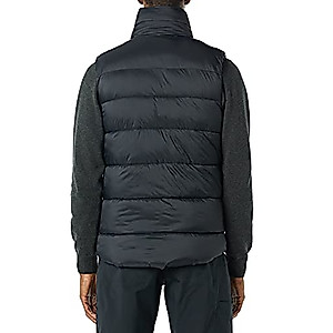Amazon Essentials Men's Water-Resistant Sherpa-Lined Puffer Vest, Black, XX-Large