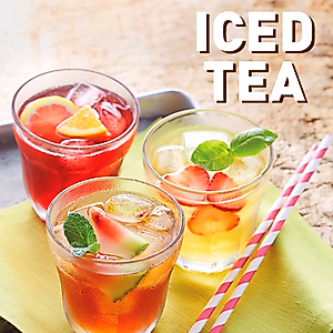 The Republic of Tea – Hibiscus Sangria Iced Herbal Tea, 8 Large Quart-Sized Iced Tea Pouches, Naturally Caffeine Free