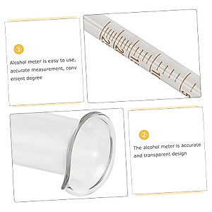 SEWOART Vinometer Meter Tester for Wine Precision Alcoholmeter for Measuring Wine Percentage