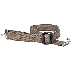MSA 10171105 Hard Hat Chinstrap - 2-Point Shell Attachment, 3/4" Cotton Webbing, Tan, Flexible Construction & Adjustable Design for Comfort, Durable & Versatile, Replaceable Non-Metal Accessory