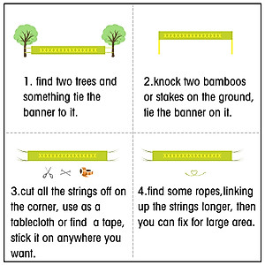 The Little Mermaid Theme Happy Birthday Banner 118in x 20In Underwater World Mermaid Ocean Nautical Backdrops Indoor Outdoor Decor for Princess Prince Birthday Party Backdrop Decoration Supplies