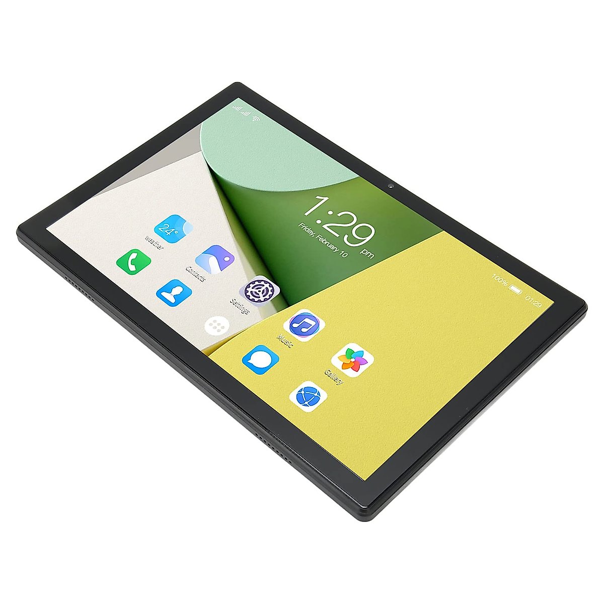 Pomya 10.1 Inch FHD IPS Tablet, 5G WiFi Tablet for Android12, 8GB RAM 256GB ROM, Support Fast Charging, 4G Network Octa Core Calling Tablet with 8MP 16MP Camera for Daily Use