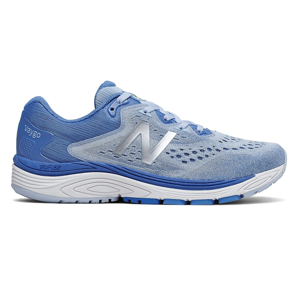 New Balance Women's Vaygo V1 Running Shoe, Faded Cobalt/Lime Glo, 6