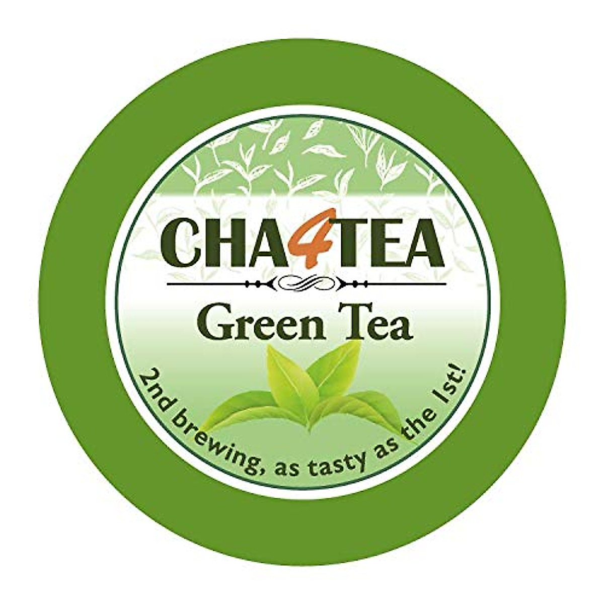 Cha4TEA 36-Count Green Tea Pods for Keurig K-Cup Brewers