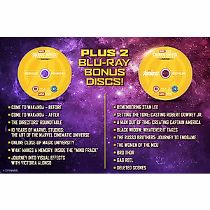 Marvel Studios Cinematic Universe: Phase Three - Part Two [Blu-ray] [2019] [Region Free]