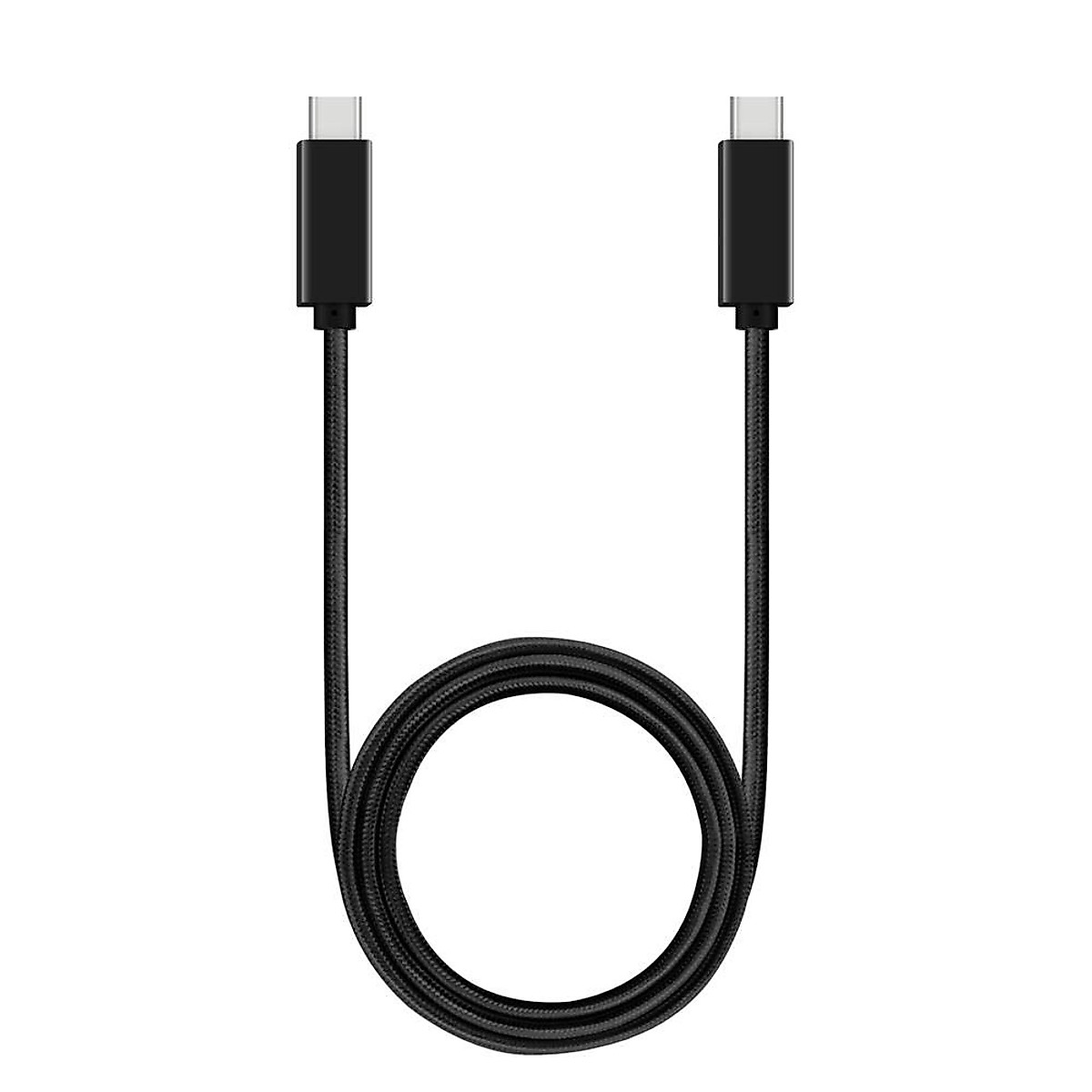 BoxWave Cable Compatible with Noyafa NF-525 Handheld Thermal Imager - DirectSync PD Cable (3ft) - USB-C to USB-C (100W), Type C Braided 3ft Charge and Sync Cable - Jet Black