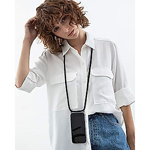 KNOK Phone Lanyard Case for Apple iPhone 11 - Crossbody Phone Case with Strap, Lanyard Neck Strap Phone Neck Holder Phone Holder for Neck - Phone Necklace Case, Mobile Phone Cover Neck Strap