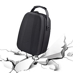VR Storage Bag Compatible for PS VR2/PS5 VR2, All-in One Carrying Case Cover for VR Gaming Host Travel Hard Shell Box for Virtual Reality Headsets Handle Controller Protective Suitcase Pouch