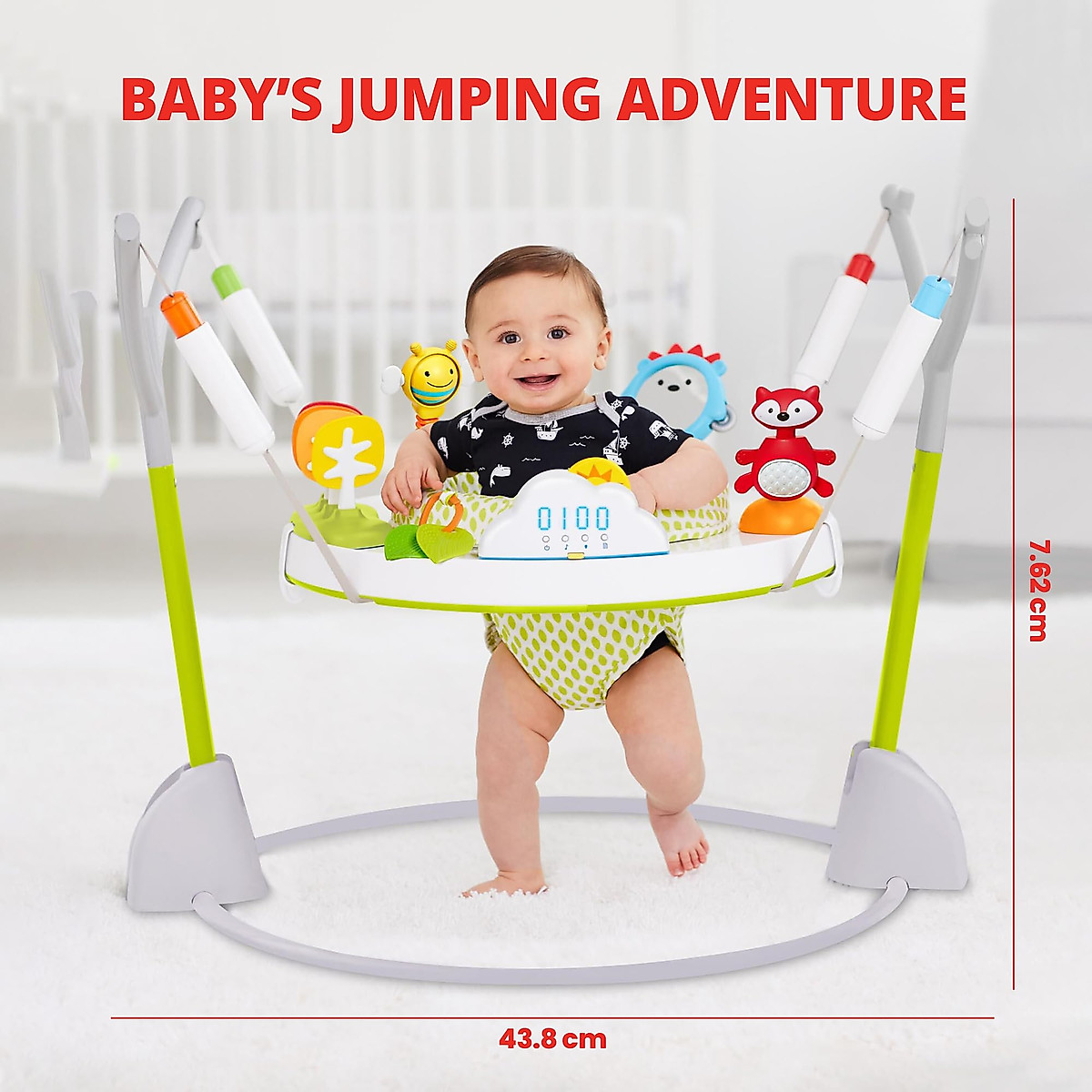 Skip Hop Fold-Away Baby Jumper, Explore & More Jumpscape