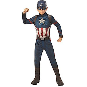 Rubie's Marvel: Avengers Endgame Child's Captain America Costume & Mask, Large