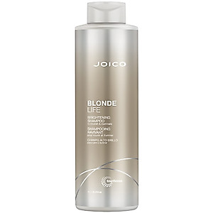 Joico Blonde Life Brightening Shampoo | For Blonde Hair | Add Softness & Smoothness | Sulfate Free | With Monoi & Tamanu Oil | 33.8 Fl Oz