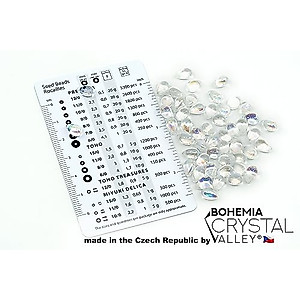 Czech 50-Piece Glass Beads, 6x9mm, Teardrop Transparent Crystal Clear AB