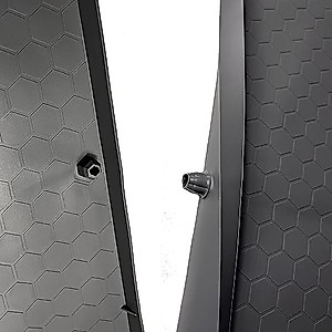 Under Sink Mat 34x22in Silicone Waterproof Mat with Drain Hole Kitchen Cabinet Liner Protector Under Sink Tray for Bathroom Kitchen