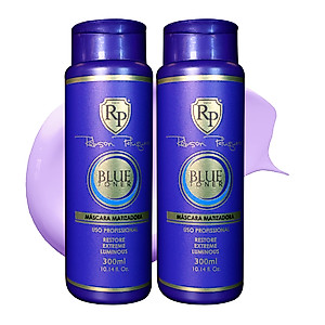 Robson Peluquero Blue Home Care Shampoo and Matizer Treatment Kit 2x300ml/2x10.14 fl.oz